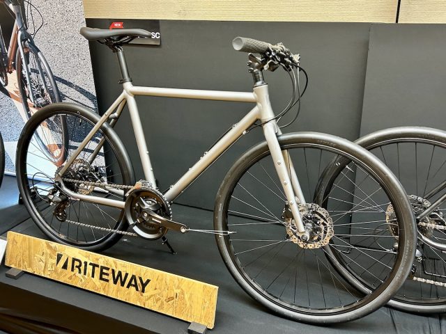油圧ディスク＆フロントダブルになったRITEWAYのクロスバイク「SHEPHERD DISC」 – CyclingEX CLASSIC